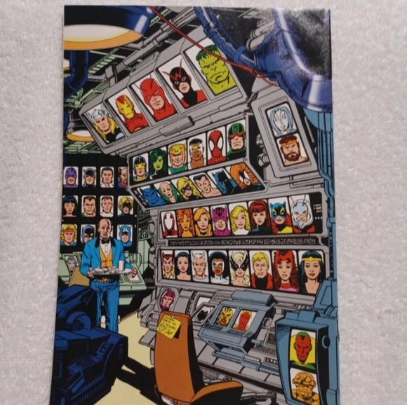Marvel | Other | Vintage Marvel Comics Avengers Log | Poshmark